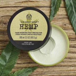 SOIN DU CORPS THE BODY SHOP HEMP HARD WORKING FOOT PROTECTOR