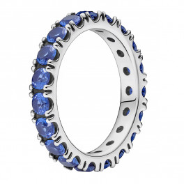 Bright Blue Eternity Ring 190050C02 - Sabina
