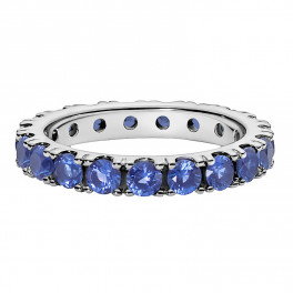 Bright Blue Eternity Ring 190050C02 - Sabina