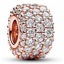 Bright Triple Row Charm in Pavé 782820C01 - Sabina