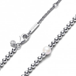 Collar Perla Cultivada de Agua Dulce y Cuentas 393176C01- Pandora - Sabina