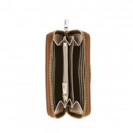 WOMEN'S WALLETS AND PURSES GUESS MERIDIAN WALLET WITH TRIANGLE LOGO