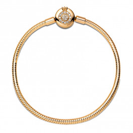 Shiny Crowned Snake Chain Bracelet 569046C01 - Sabina