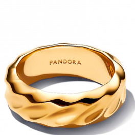 Anillo Banda Ancha Ondulada 163886C00 - Pandora - Sabina